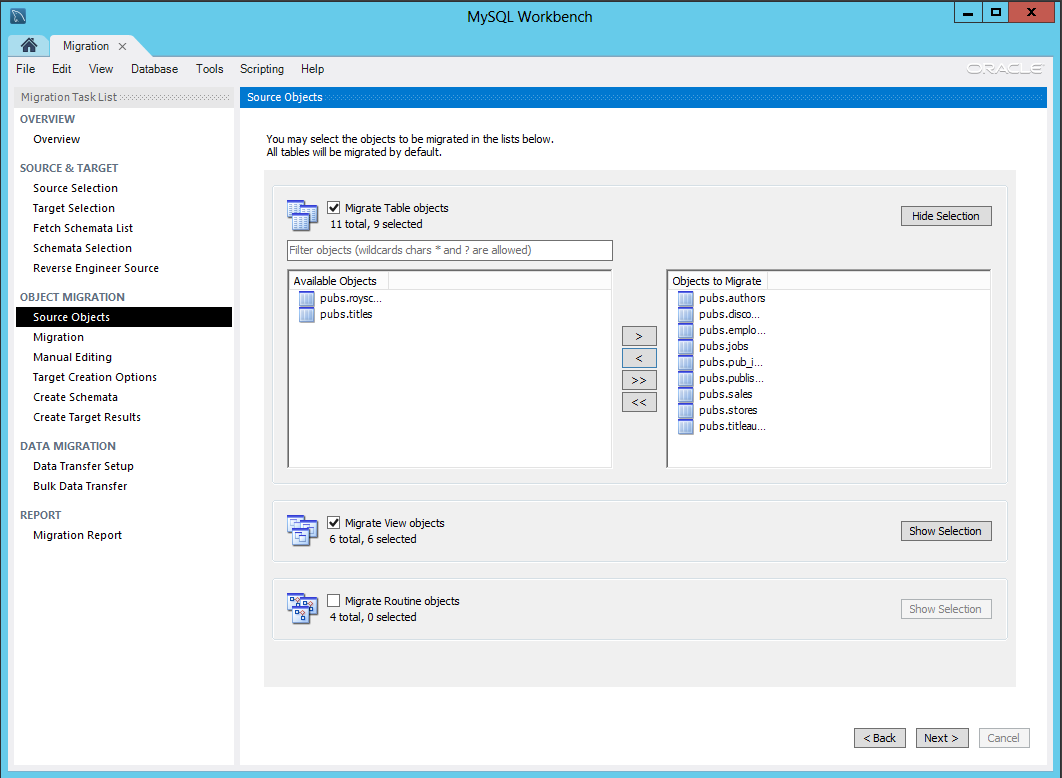 Mysql Workbench MySQL MySQL Workbench Database Migration 